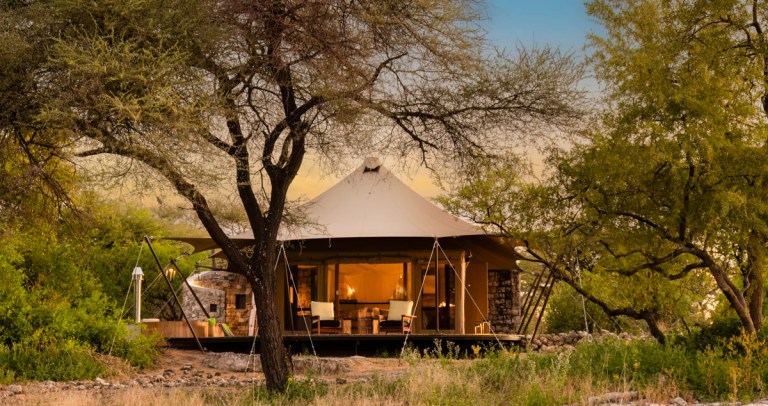 Onguma Tented Camp is the ultimate in Safari Chic